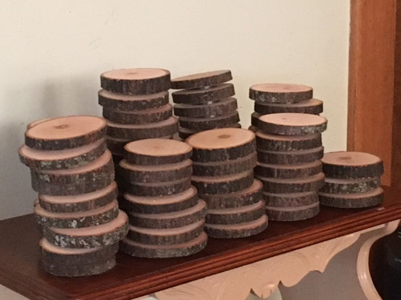 Rustic Wood Craft Circles - Etsy