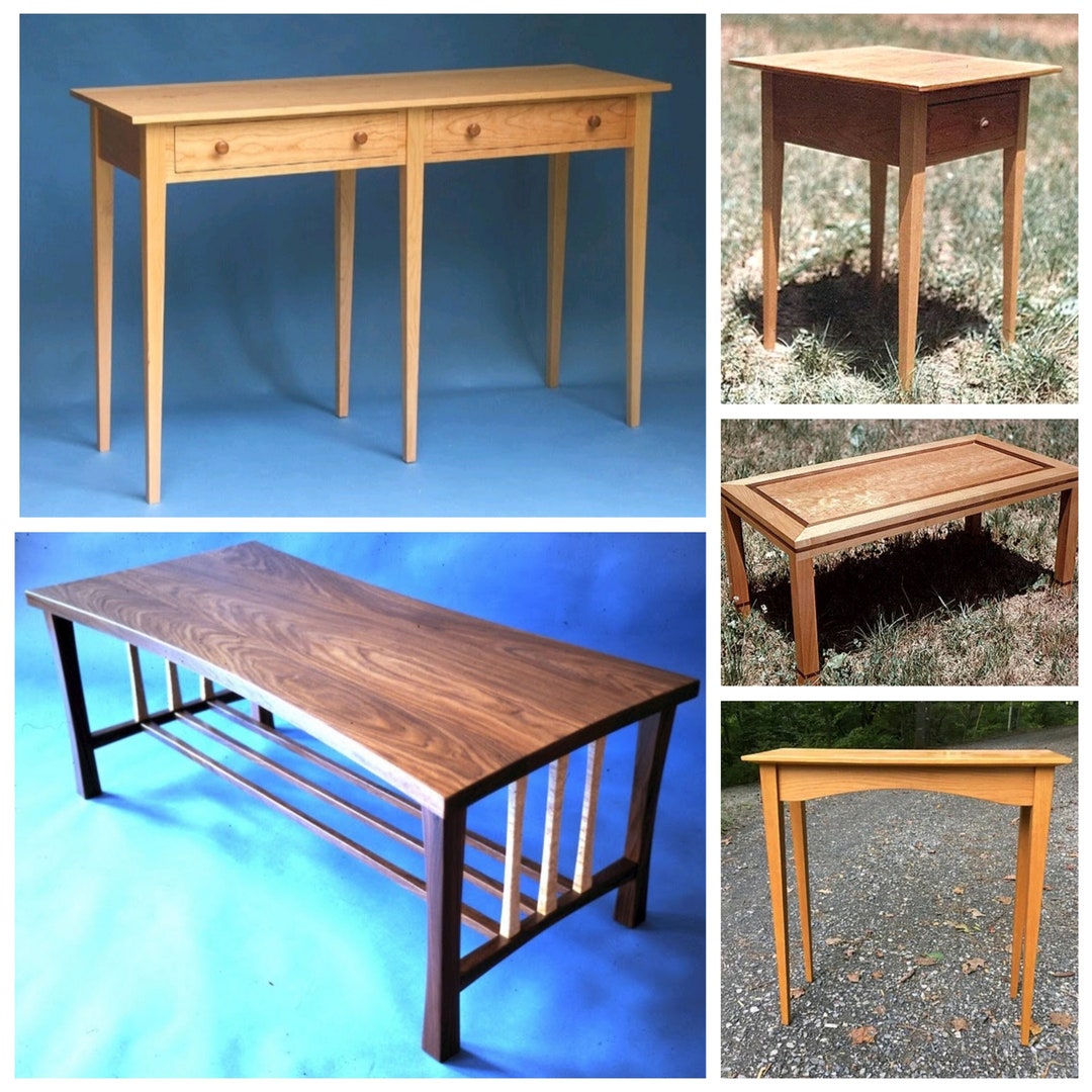 Handcrafted Wood Tables, SPECIAL ORDER, ONLY! Customized to Your Specs ...