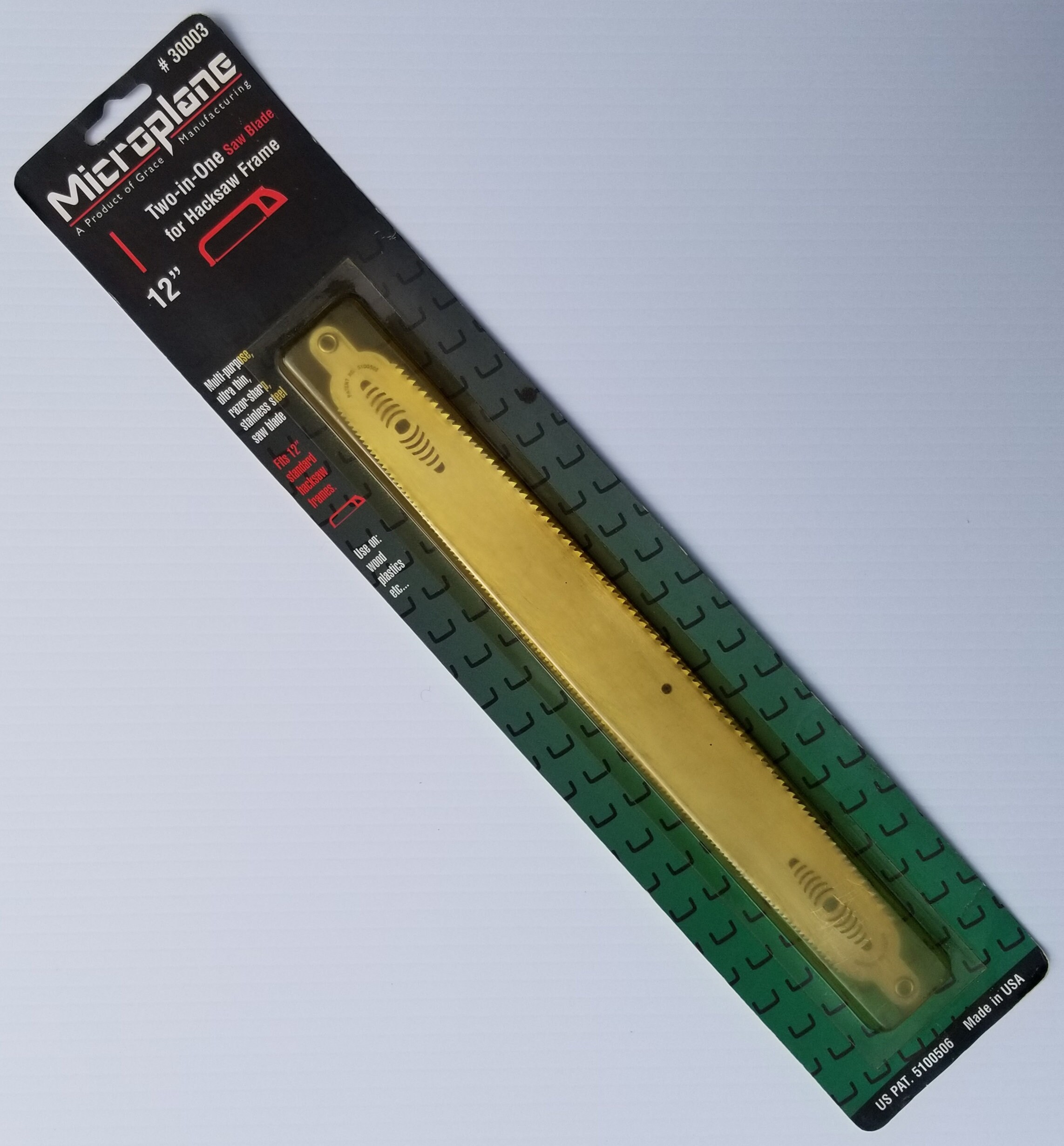 Microplane® Two-in-one Saw Blade, Model 30003, Woodworking Tool, Made ...