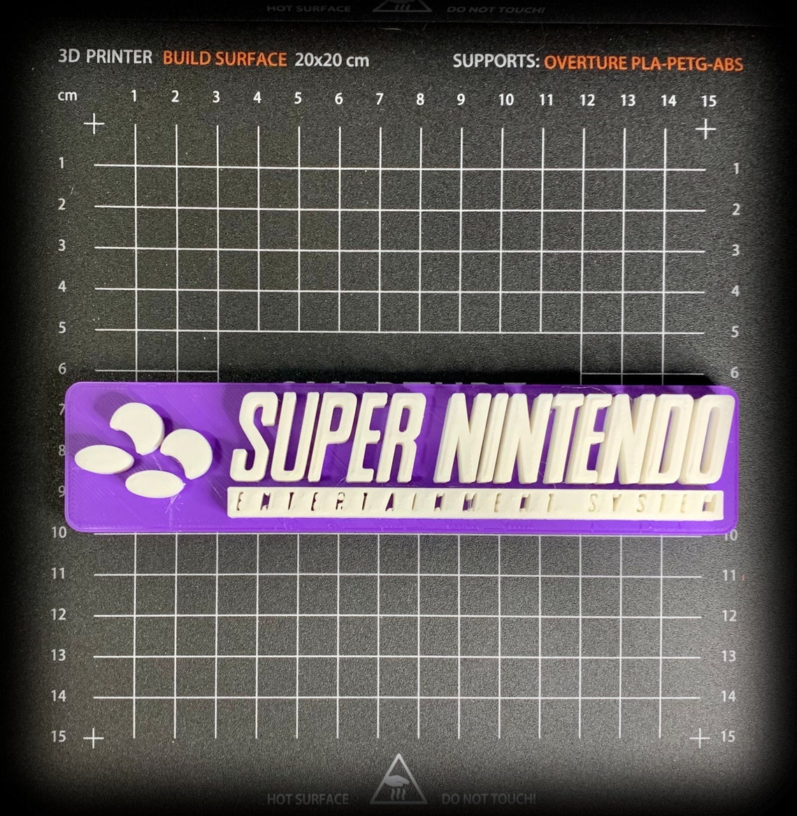 Super Nintendo SNES Logo Video Game Decoration 3D - Etsy