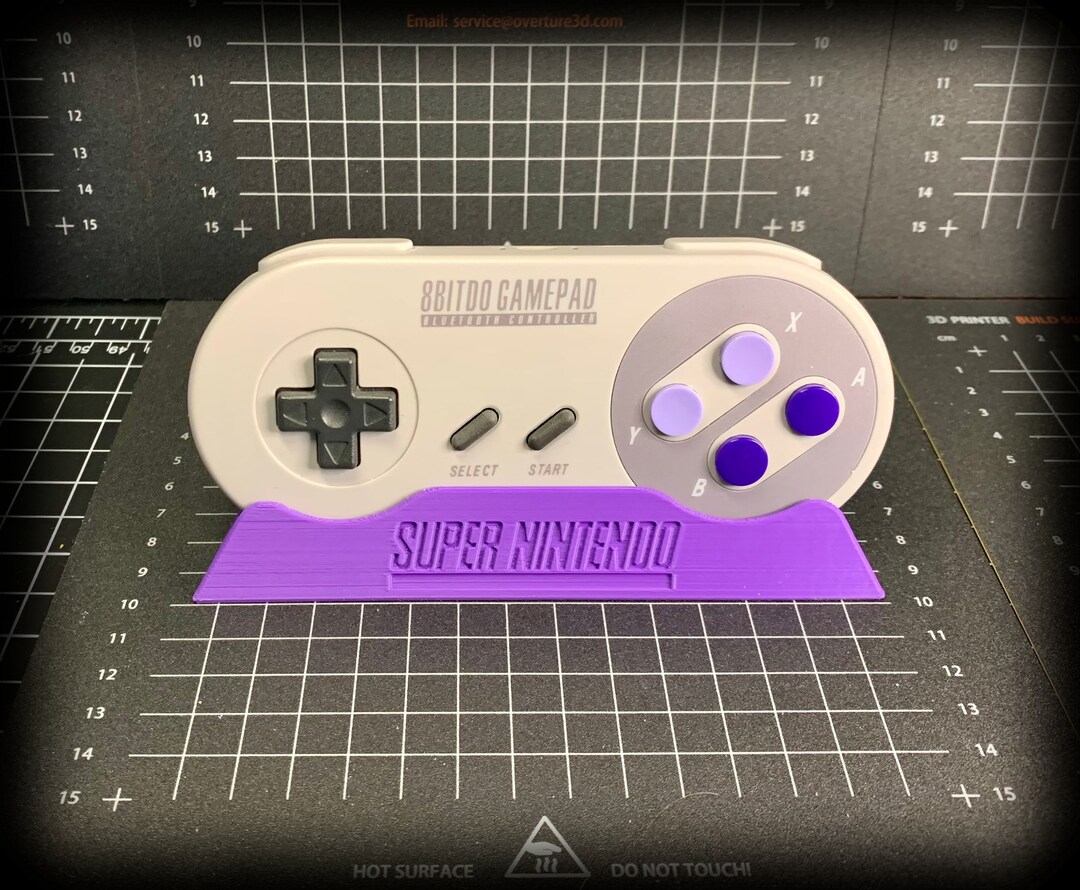 Controller Stand Super Nintendo SNES 8bitdo SNES30 3D Printed - Etsy
