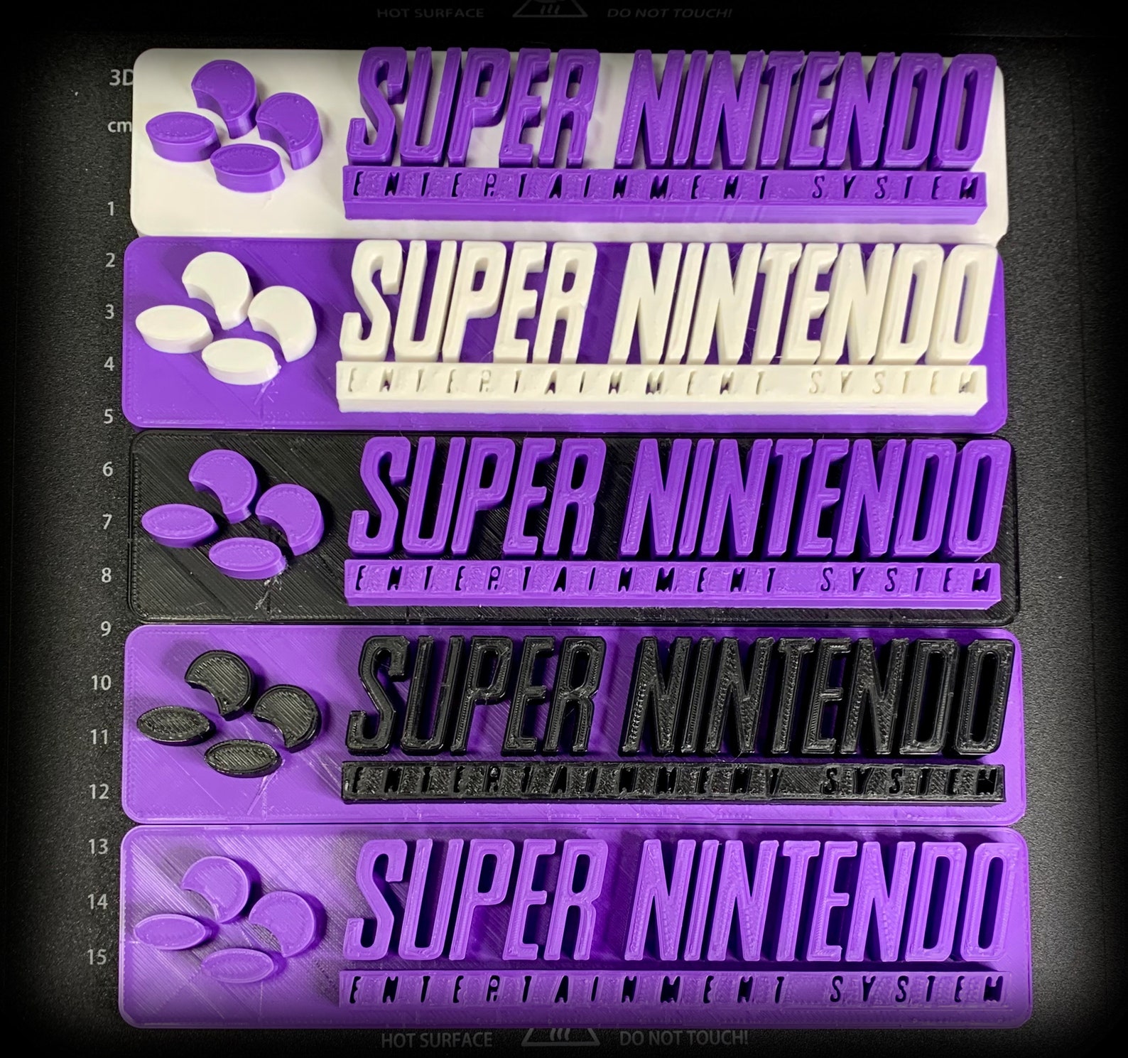 Super Nintendo SNES Logo Video Game Decoration 3D - Etsy