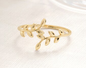 Leaves Ring - Etsy
