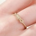 Double Rope Knot Ring 14K Solid Gold Stackable Rings, Love Twist Ropes ...