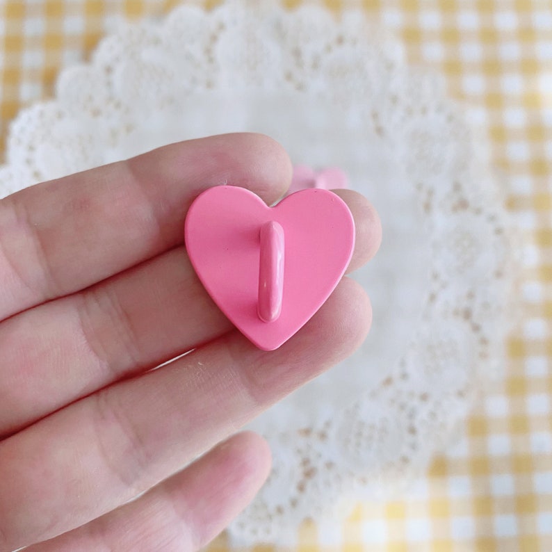 Heart-shaped Phone Charm Hook Adhesive Pastel Phone Hook - Etsy