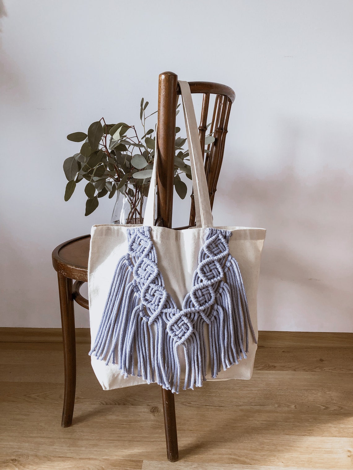 Macrame Tote Bag Macrame Market Bag Linen Beach Bag Zero - Etsy