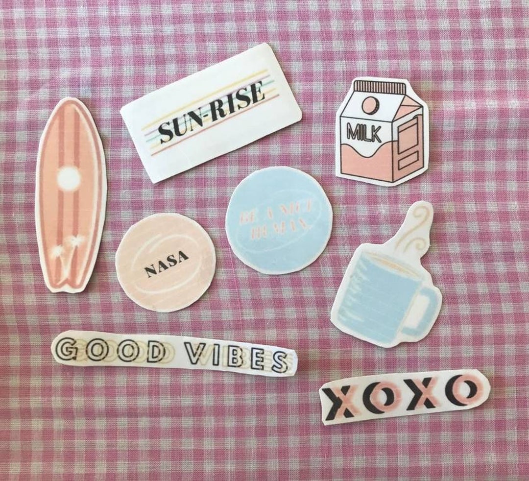 Pastel Sticker Pack - Etsy
