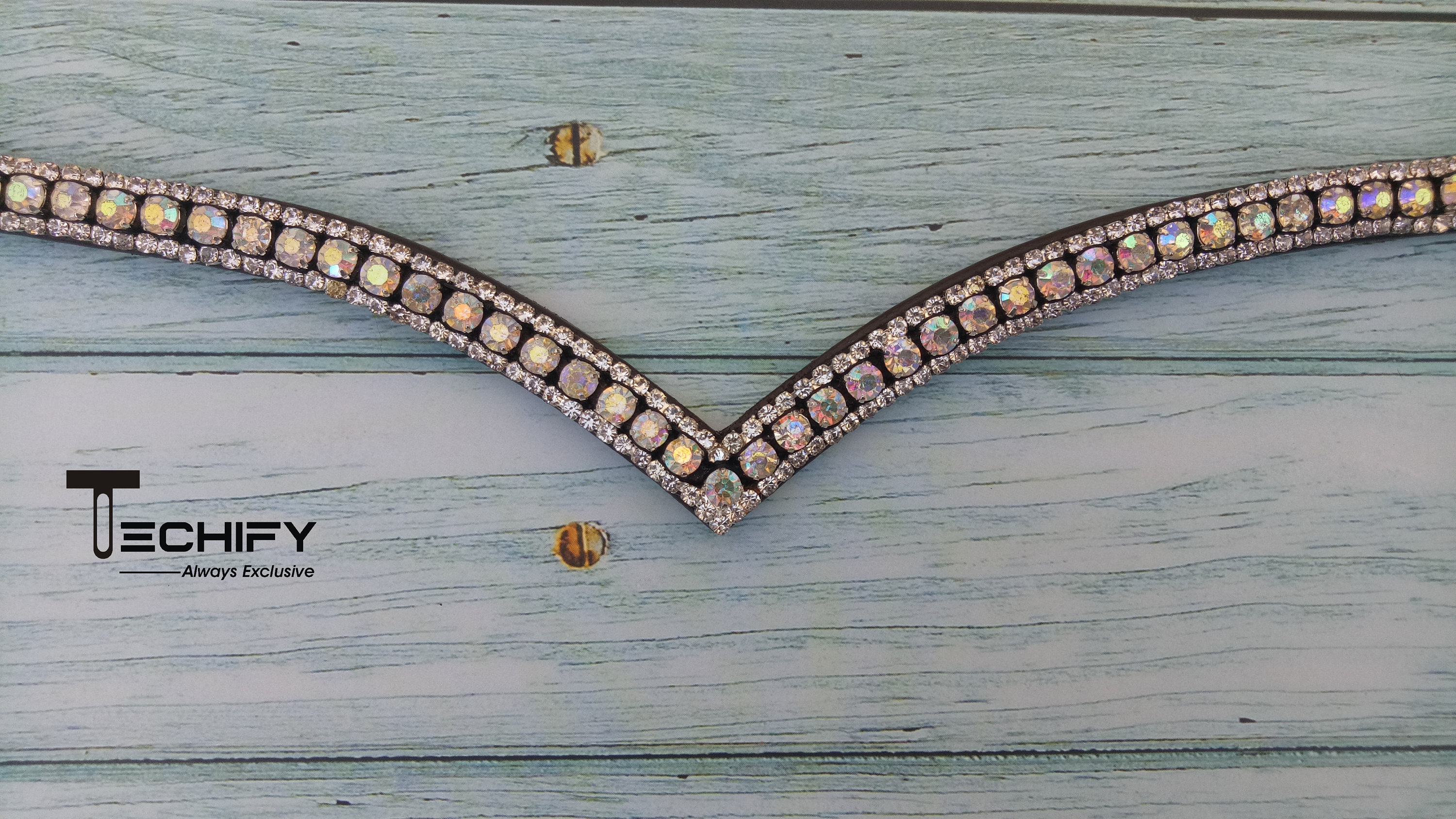 Buy V Browband English Browband Western Browband Crystal Browband Slim ...