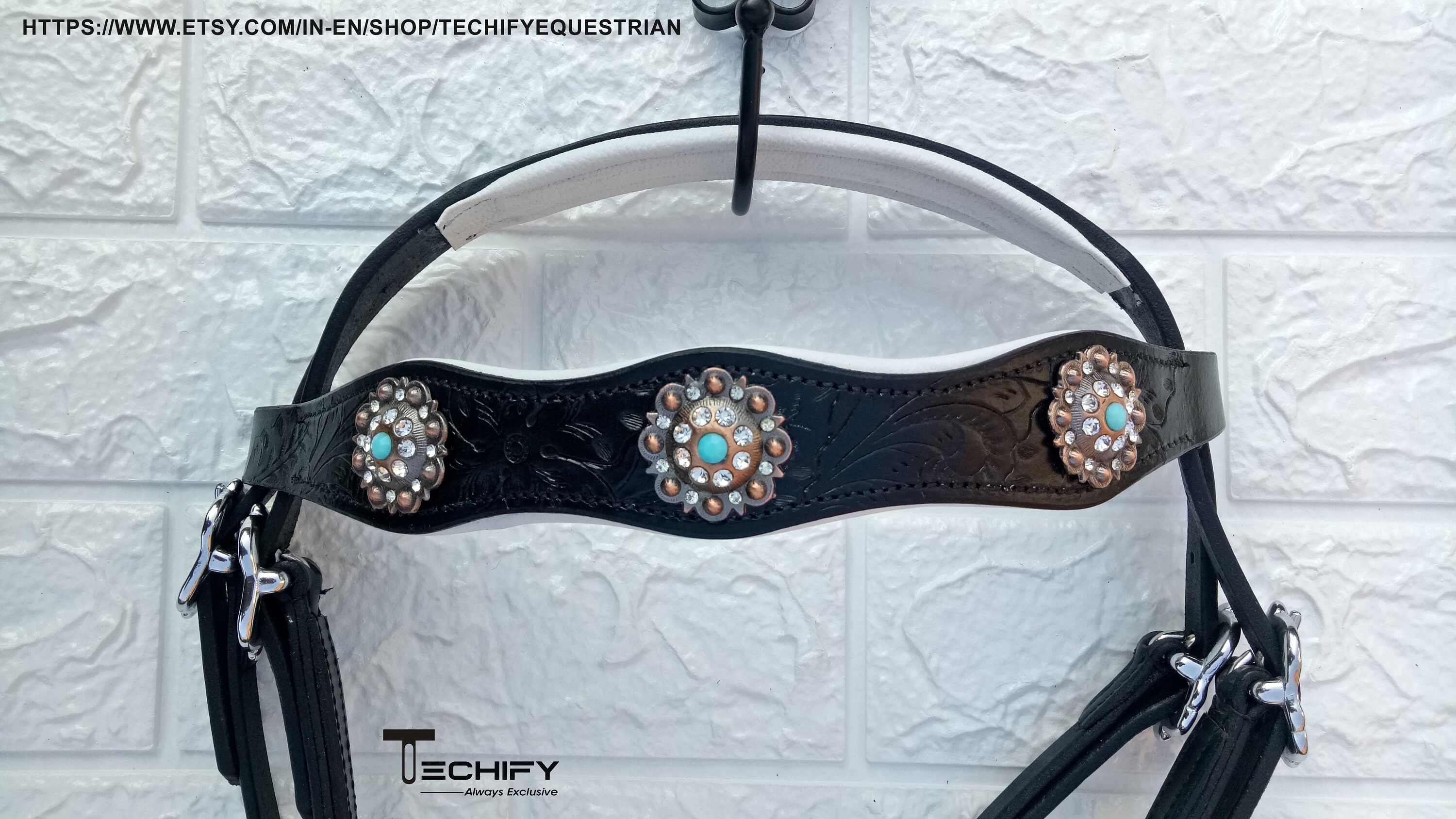 Sidepull Bitless Leather Horse Bridle Tack Dressage Equestrian - Etsy