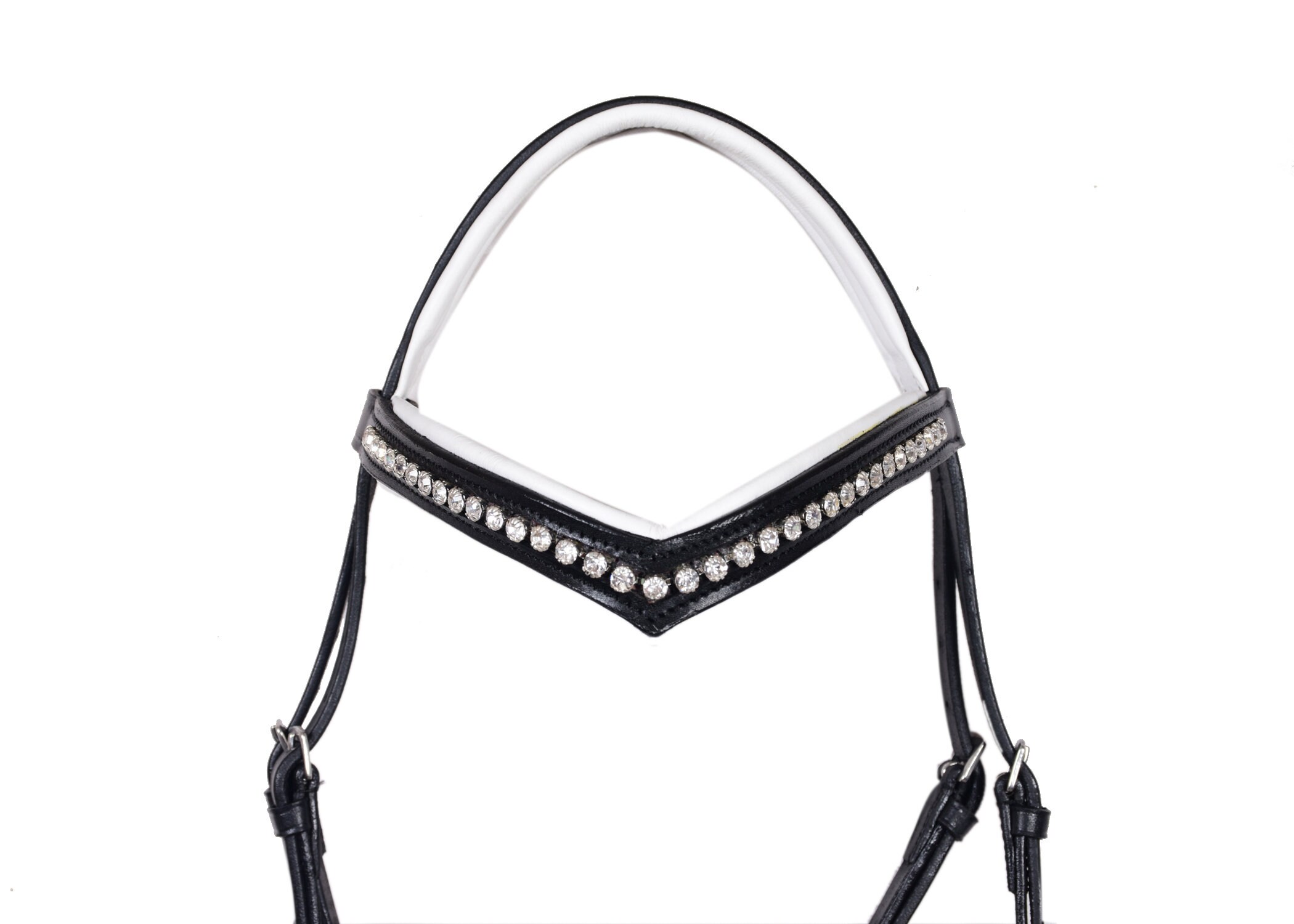 Sparkling Crystal Browband Horse Leather Bridle Leather Cord - Etsy