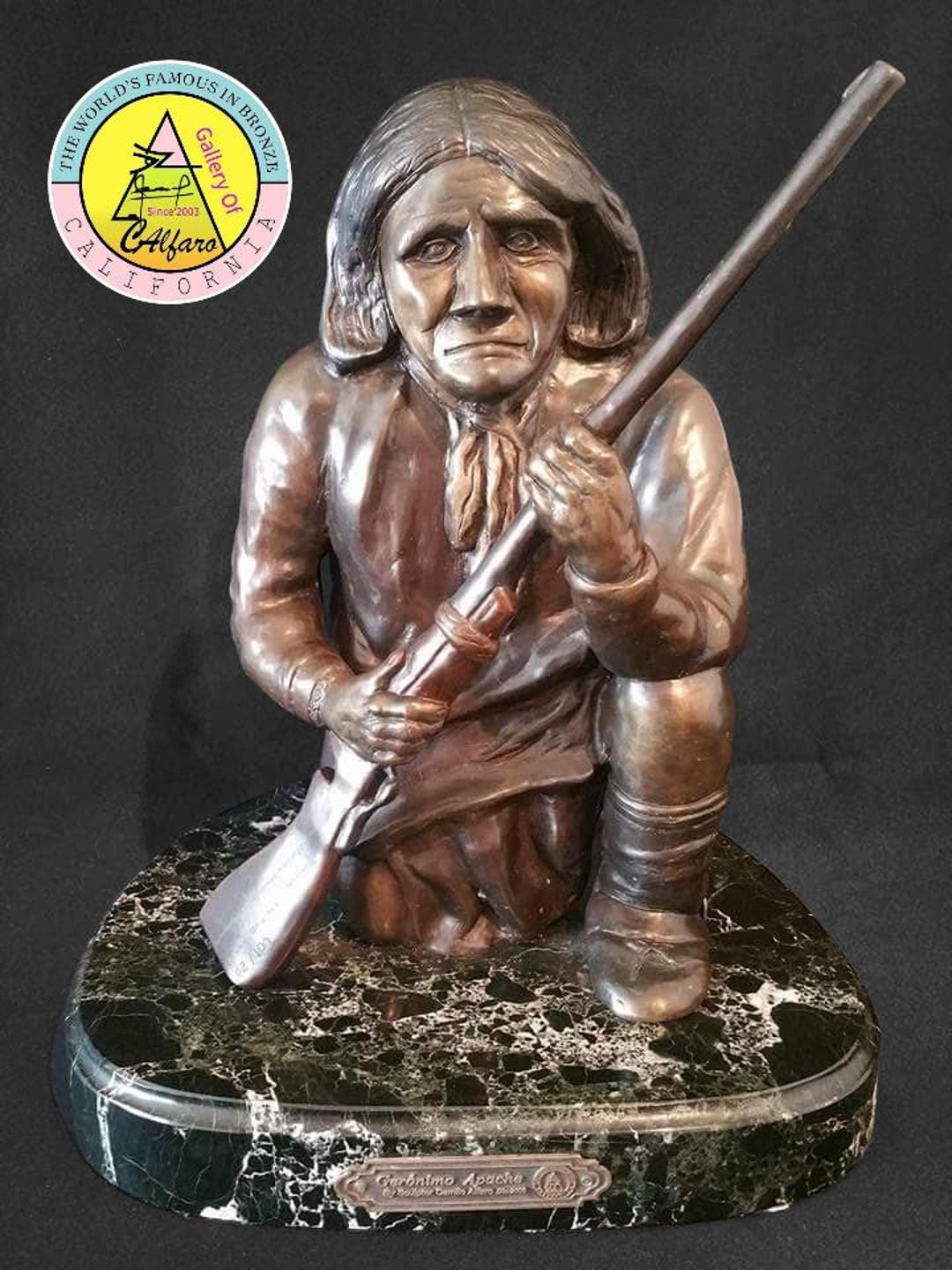 Geronimo Apache Chief - Etsy