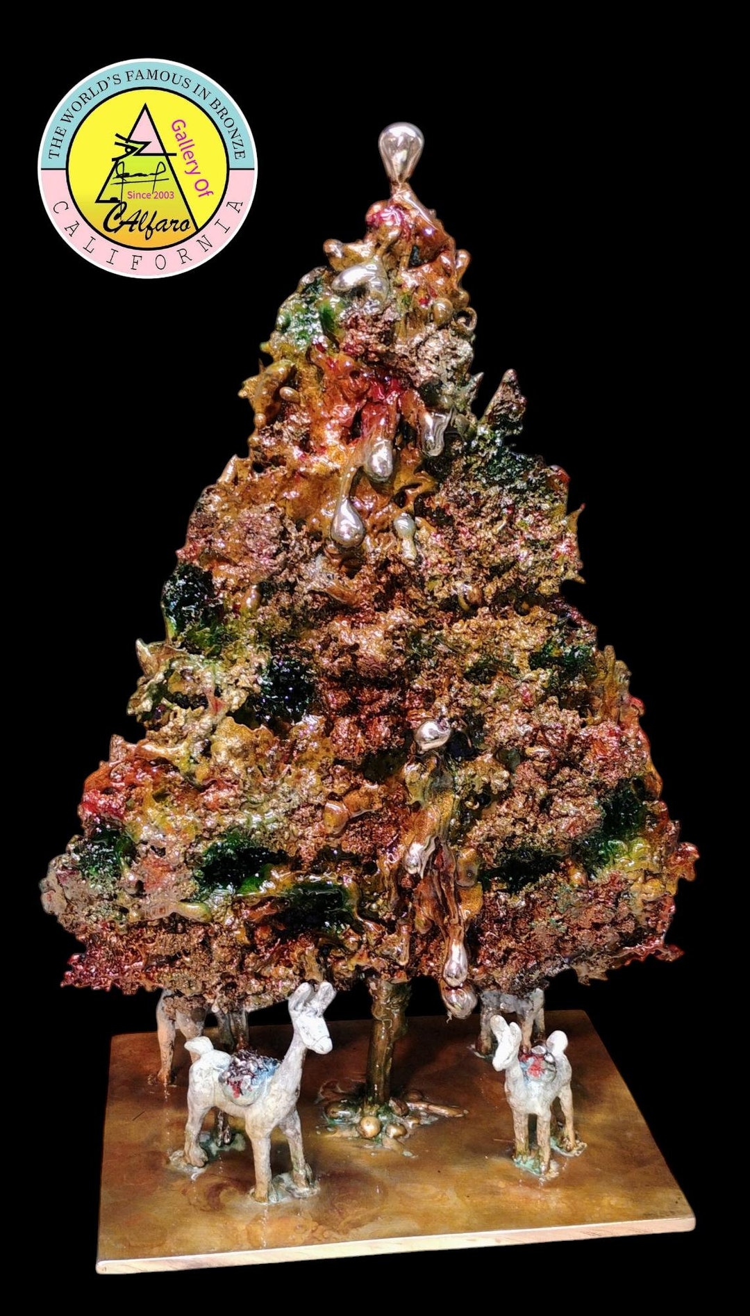 Luxury Decorative Tree. Limited Edition of 25 Pieces Only 100% Bronze ...