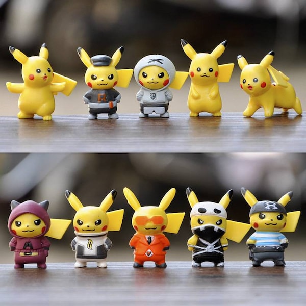 Pikachu Figure Mini - Etsy
