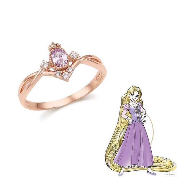 Rapunzel Promise Ring - Etsy