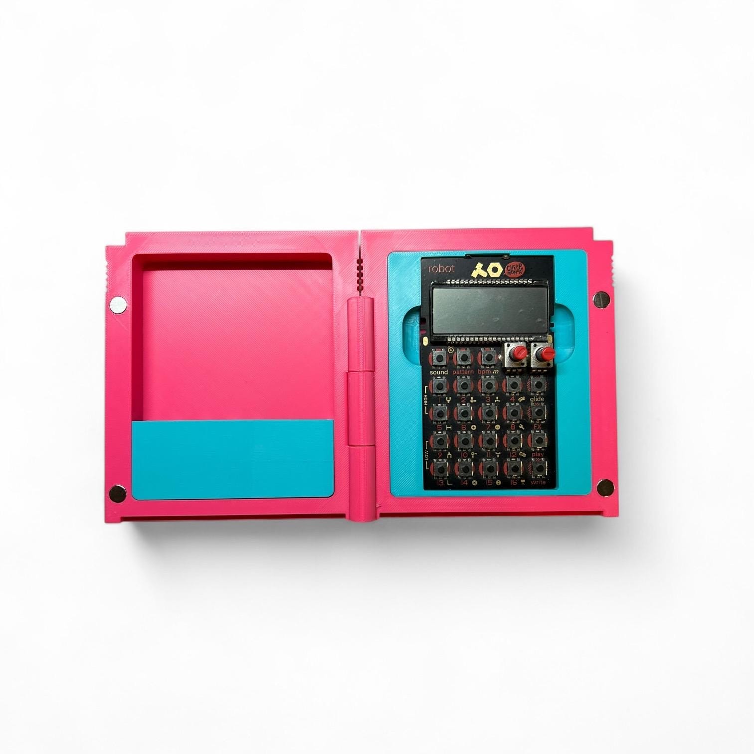 Game Boi Pocket Operator and Battery Case – Magnetic Closure, Custom ...