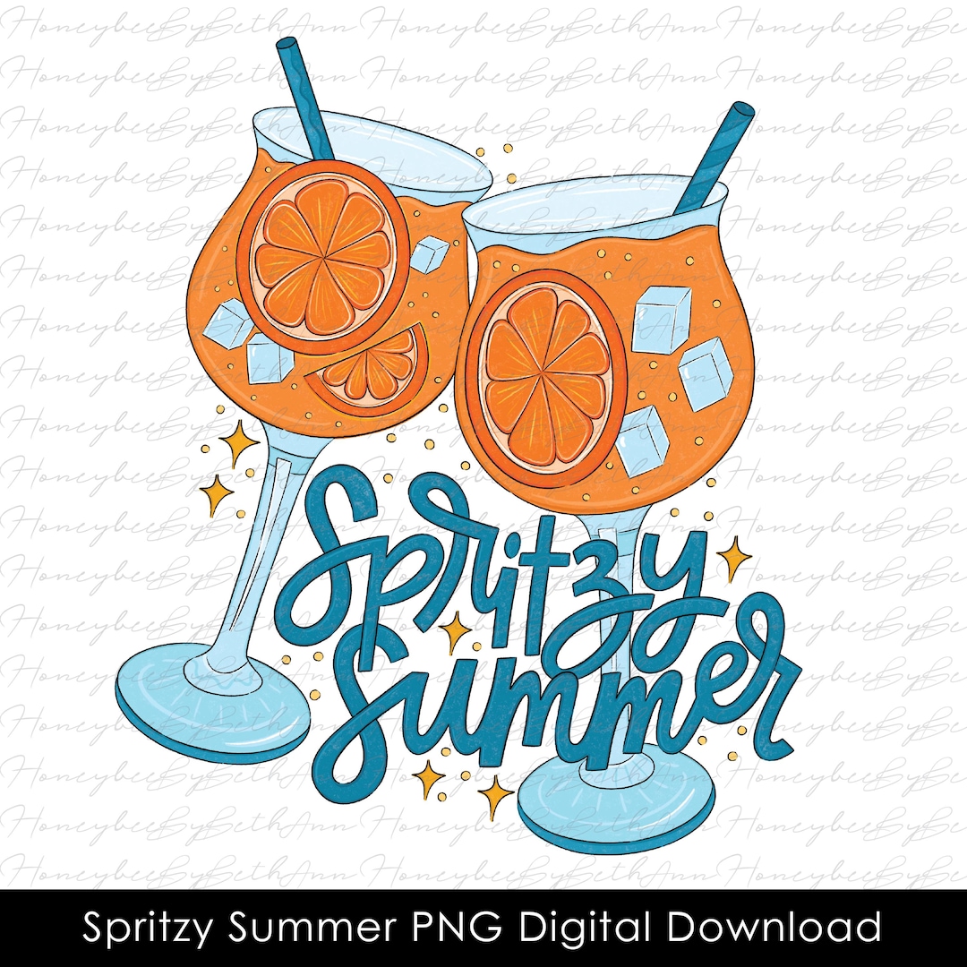 Spritzy Summer Png, Summer Cocktails Png, Summer Girls Night Shirt Png ...