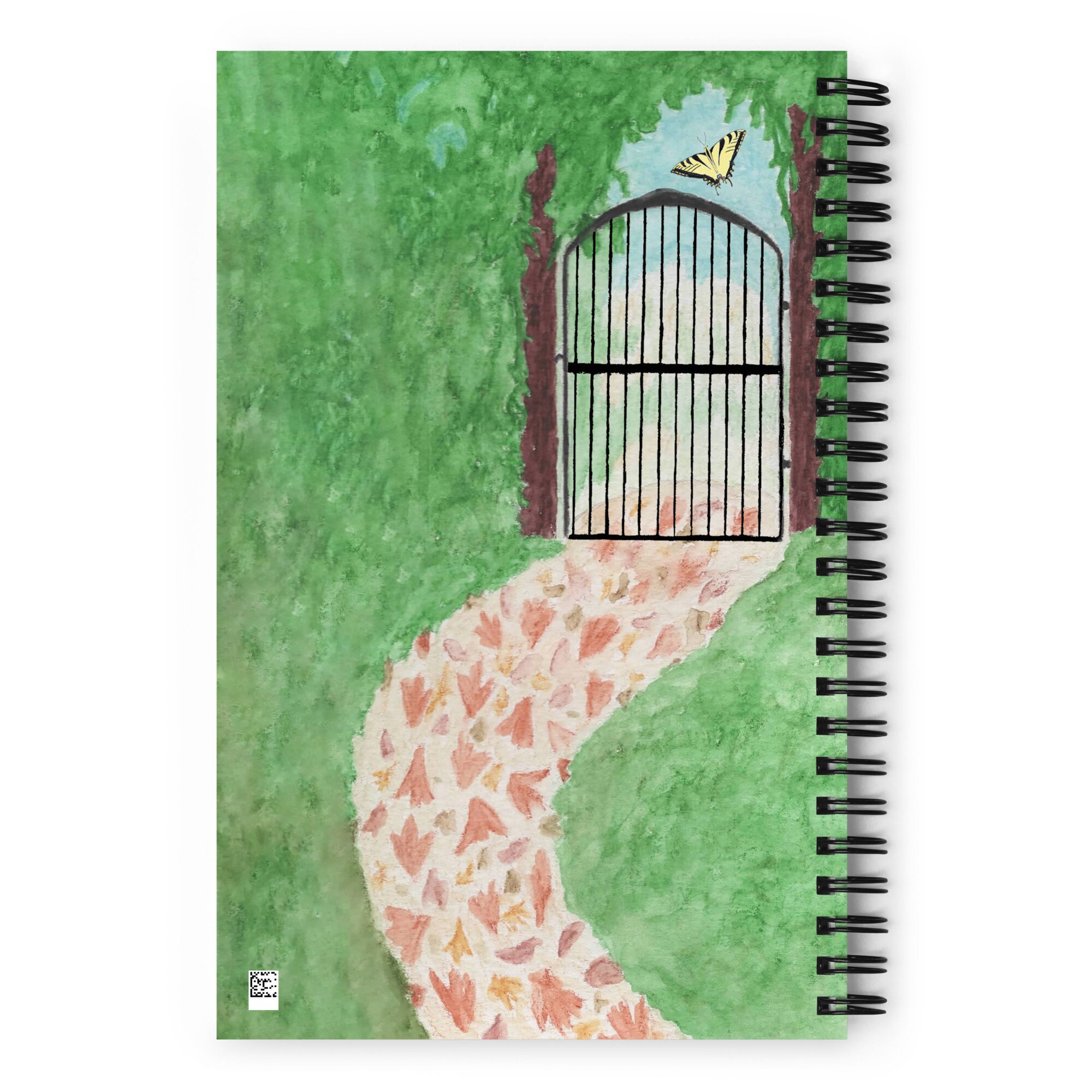 Bobcat and Iron Gate Spiral Notebook - School Supplies - Etsy
