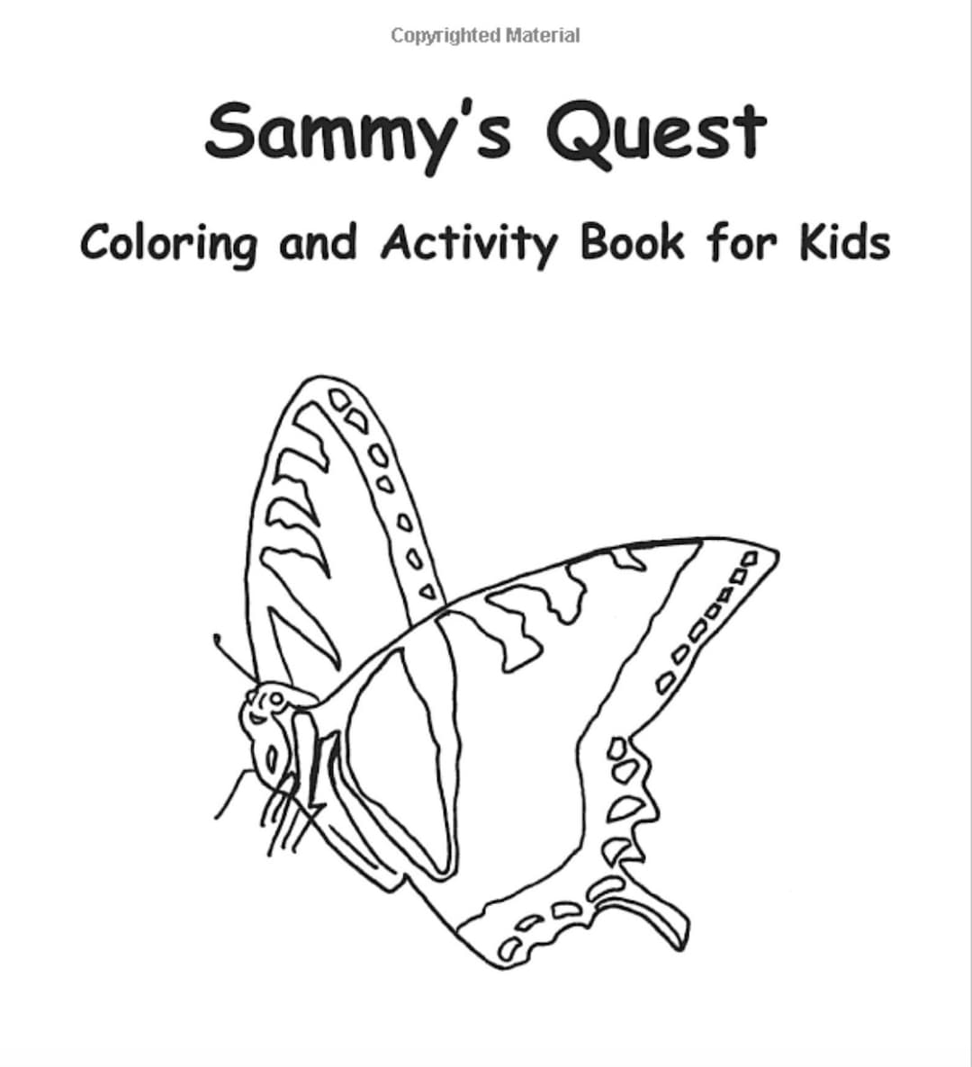 Printable Children's Coloring and Activity Book - Etsy