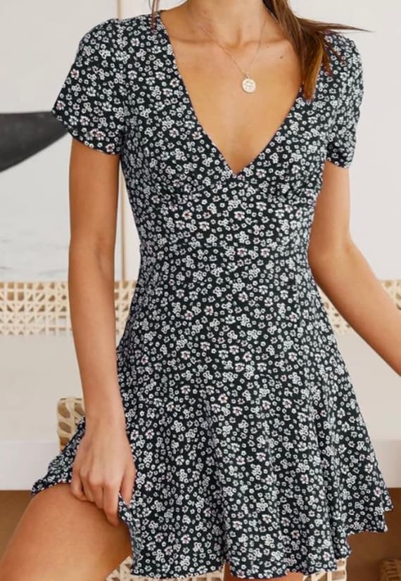 Floral Mini Dress
