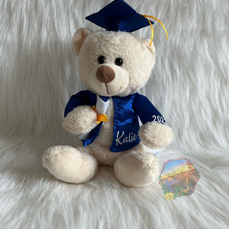 Graduation Plush Bear - Etsy