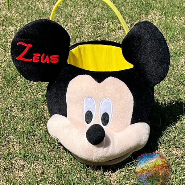 Mickey Mouse Basket - Etsy