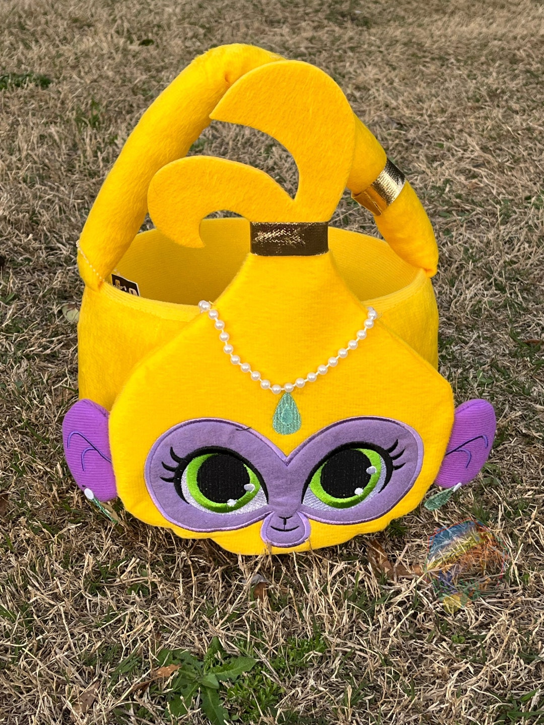 Personalized Plush Basket, Easter Basket, Basket for Her, Basket for ...