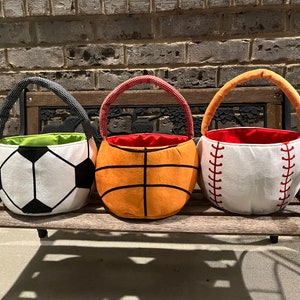 Sport Personalized Basket, Easter Basket, Personalized Easter Basket ...