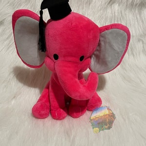 Graduation Gift, Elephant Graduation Plush, Milestone Graduation ...