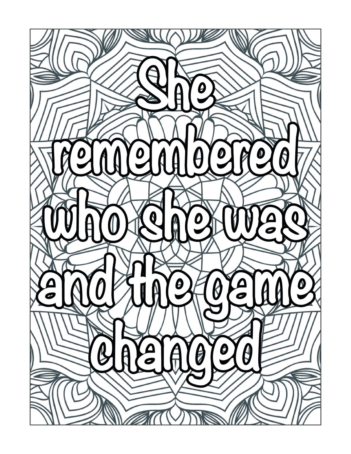 15 Adult Inspirational Mandala Coloring Pages for Stress Relief ...