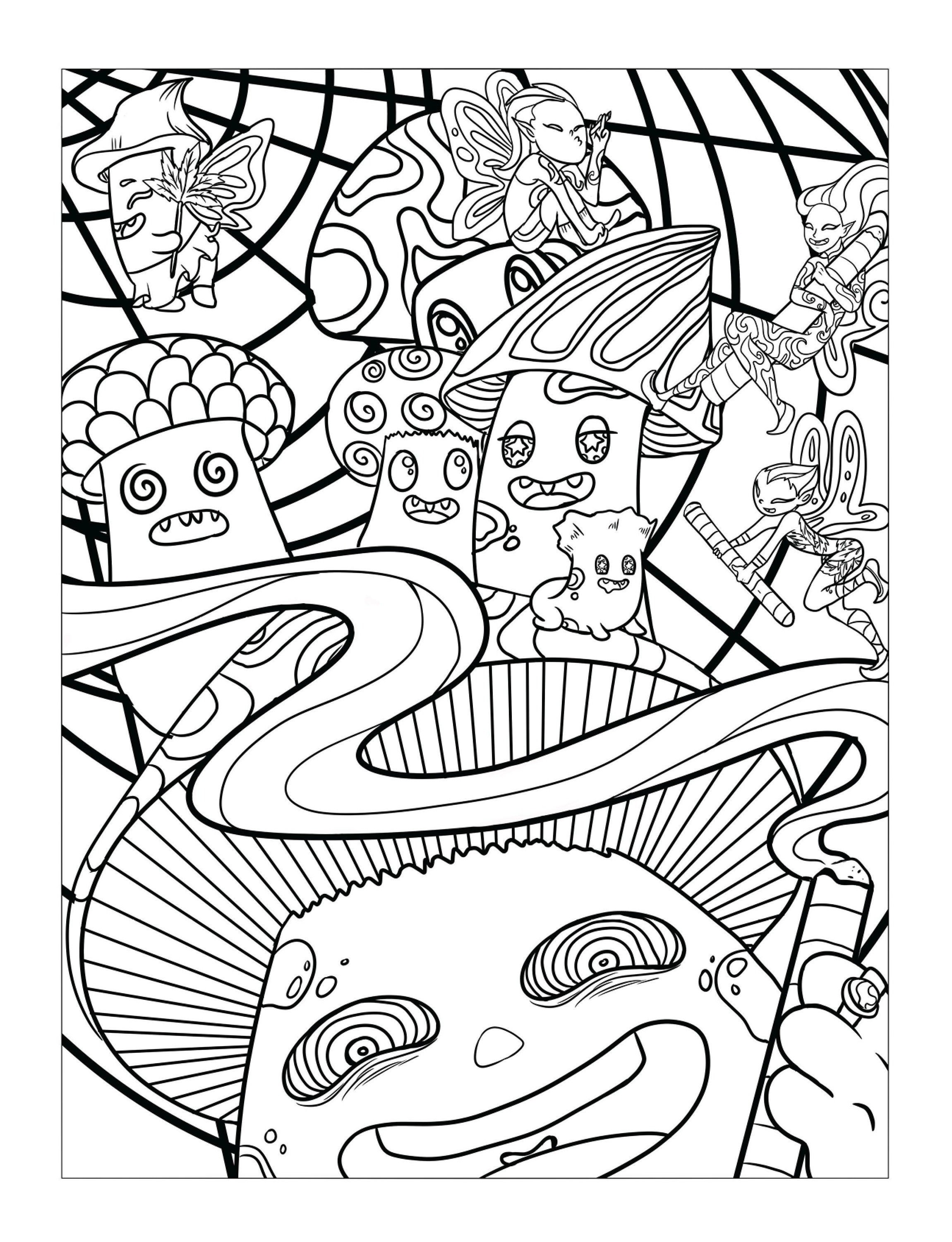 20 Trippy Coloring Pages (Free PDF Printables), 59% OFF