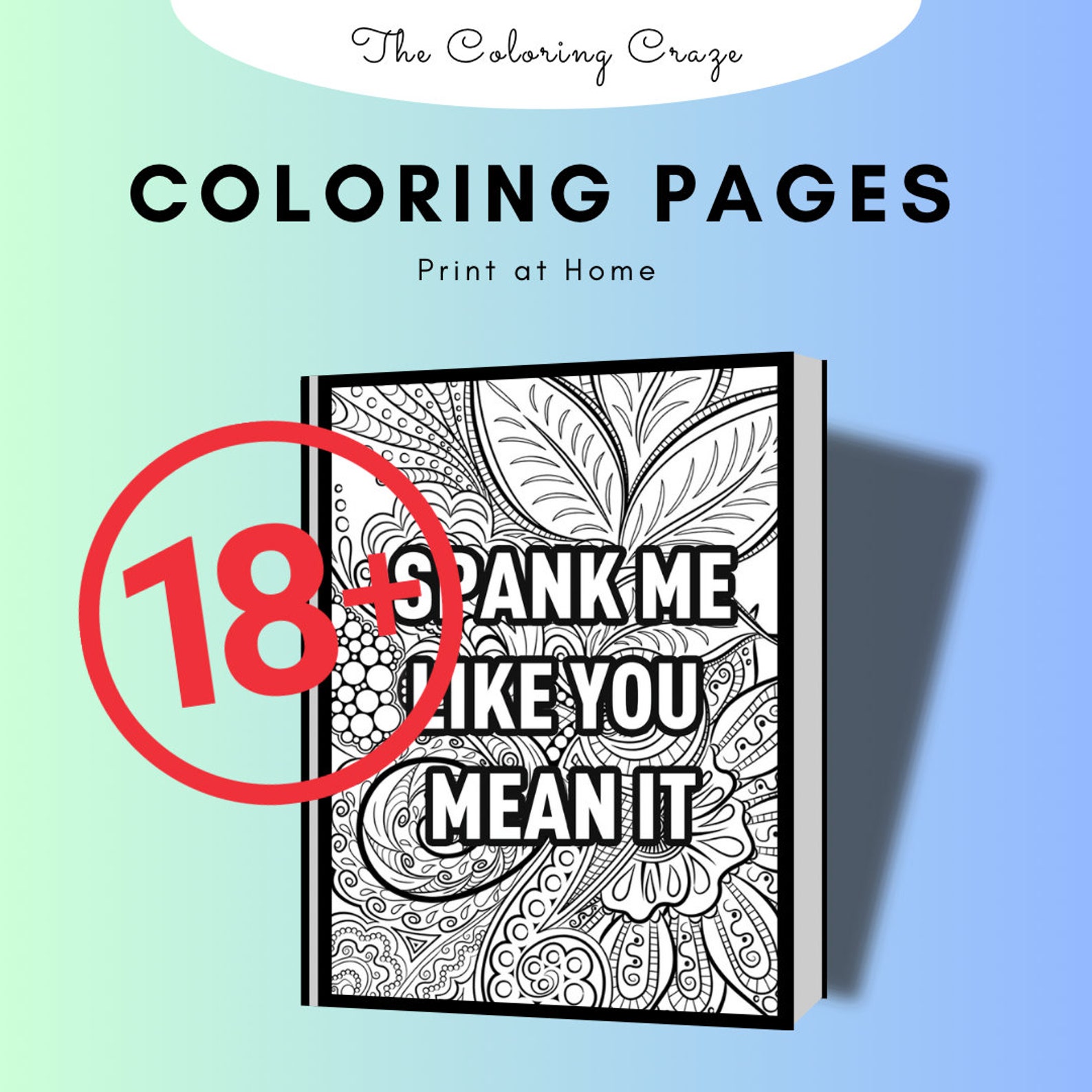 Printable 40 Adult Curse Word Mandala Coloring Pages Instant Download ...