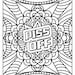 Printable 40 Adult Curse Word Mandala Coloring Pages - Instant Download ...