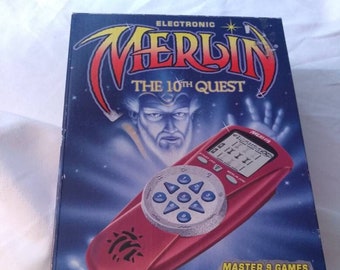 Vintage Merlin Electronic Handheld Game Parker Brothers 1978 - Etsy