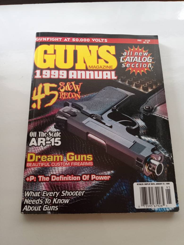 1999 Annual Guns Magazines Book Library Archery Vintage Antique Manual ...