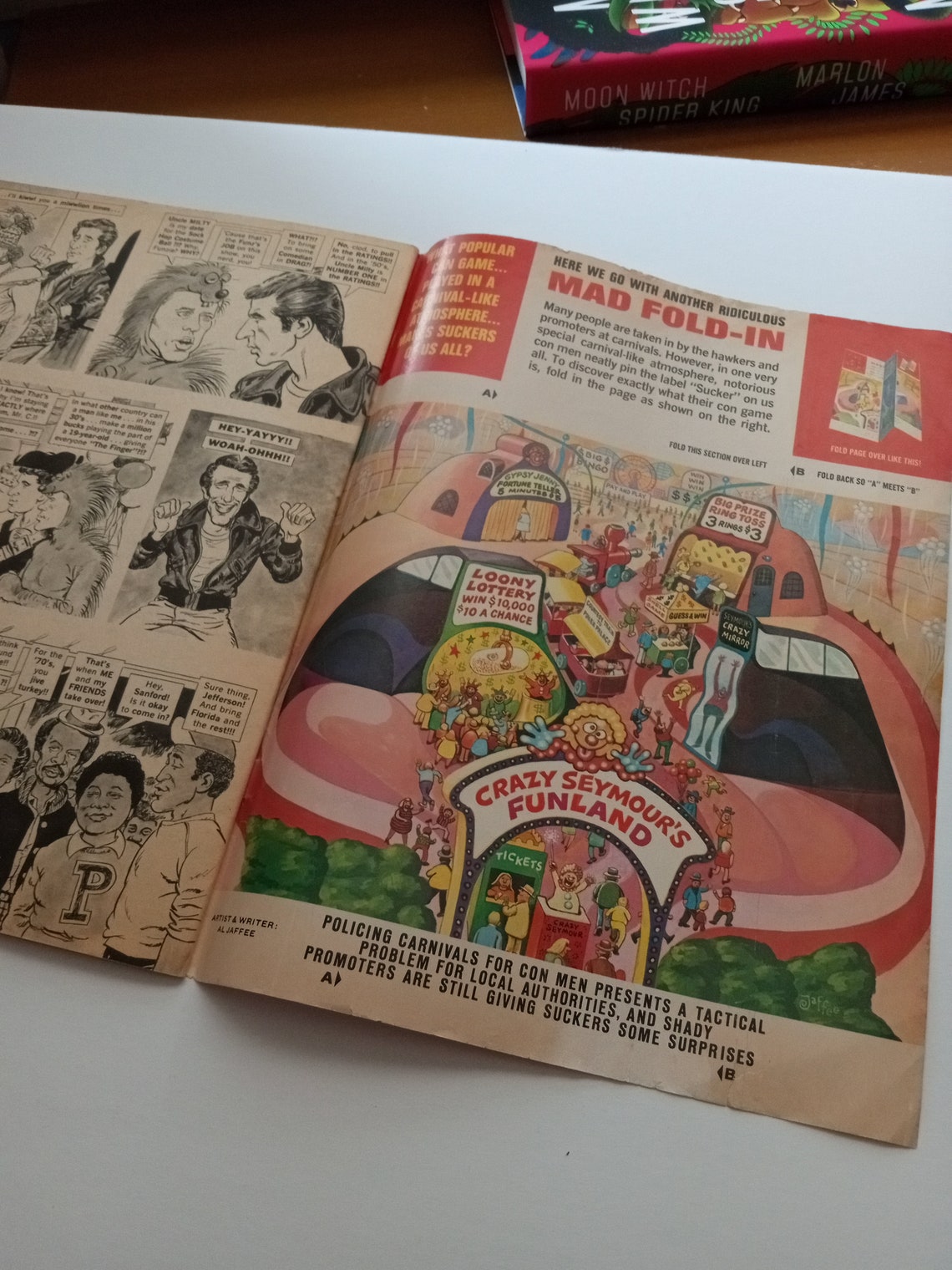 MAD Magazine December 1976 Humor Satir Funny Comedy Library Vintage ...