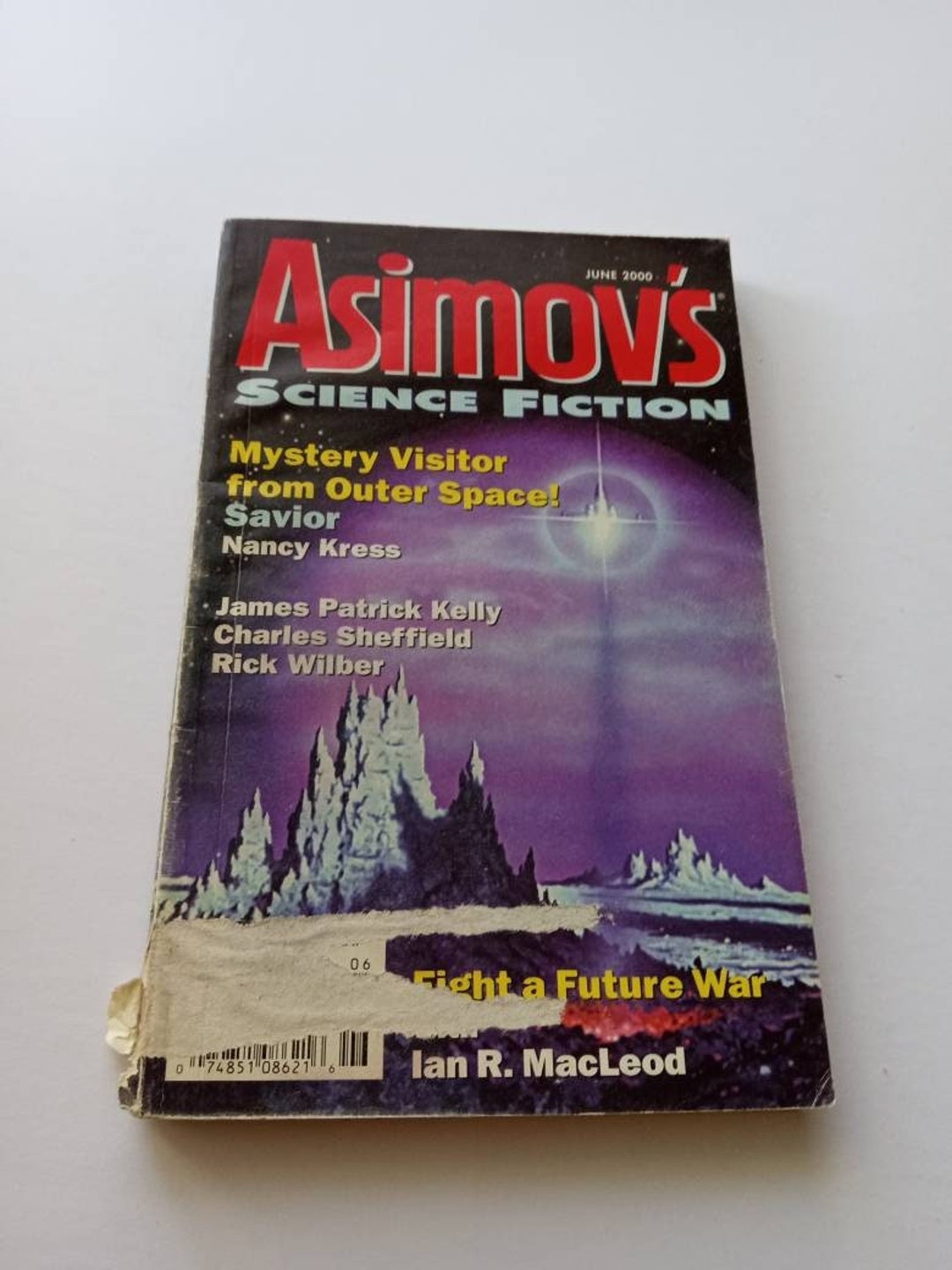 Isaac Asimov's Science Fiction Magazine June 2000 Sci-fy Short Story ...