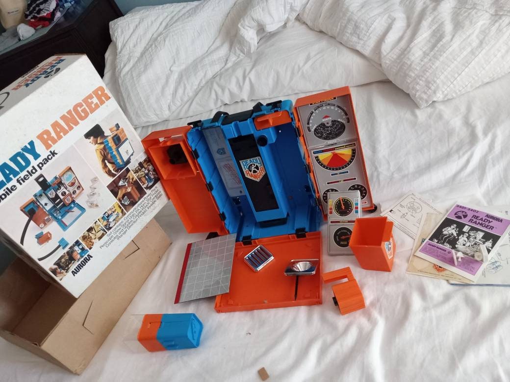 Ready Ranger Mobil Field Pack With Box Vintage Antique by Aurora Age ...