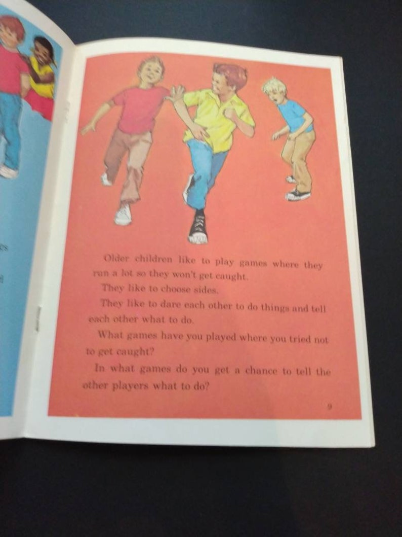 Games Ginn Reading Series 1972 Learning Children Book Library Vintage ...