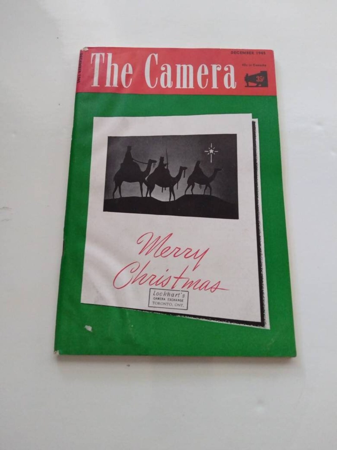 The Camera Magazine December 1945 Vintage Antique Like New Photography ...