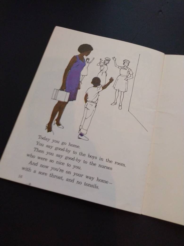 Good-by Tonsils Ginn Reading Series 1971 Learning Children - Etsy