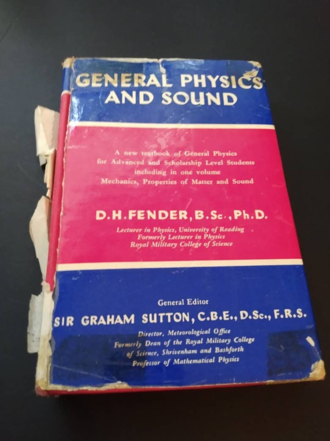 General Physics and Sound Book Library Vintage Antique Prints Manual ...