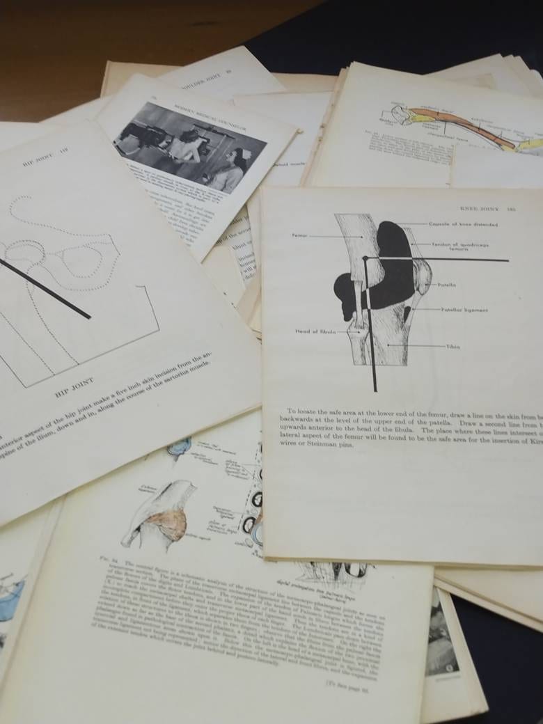 20 Vintage Medical Pages for Scrapbooking Framing Doctor Book - Etsy