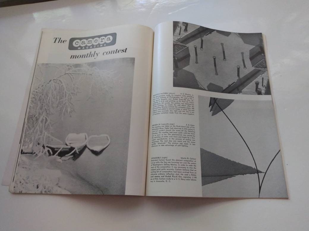 Camera Magazine April 1953 Vintage Antique How-to DIY - Etsy