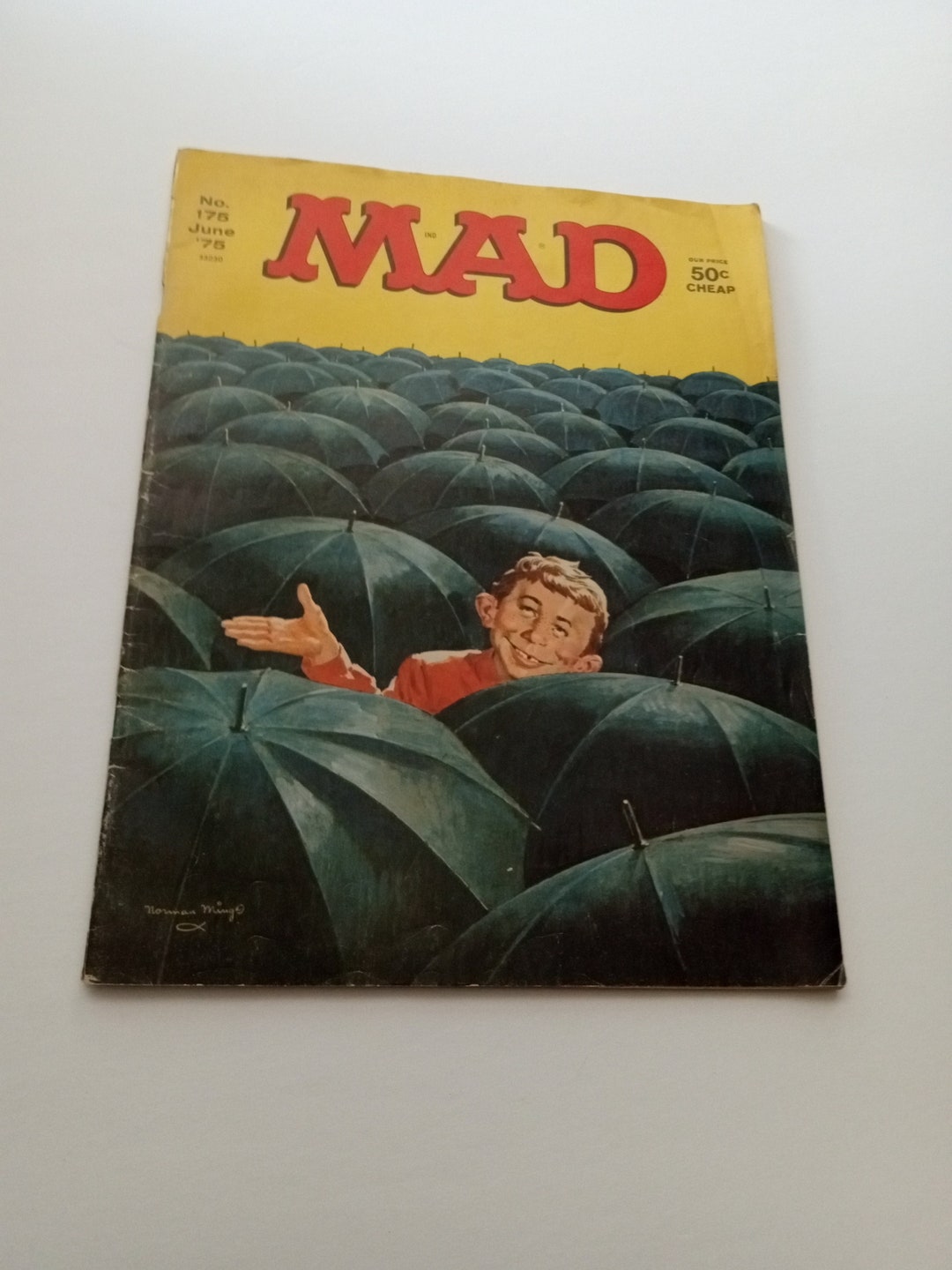 MAD Magazine June 1975 Humor Satir Funny Comedy Library Vintage ...
