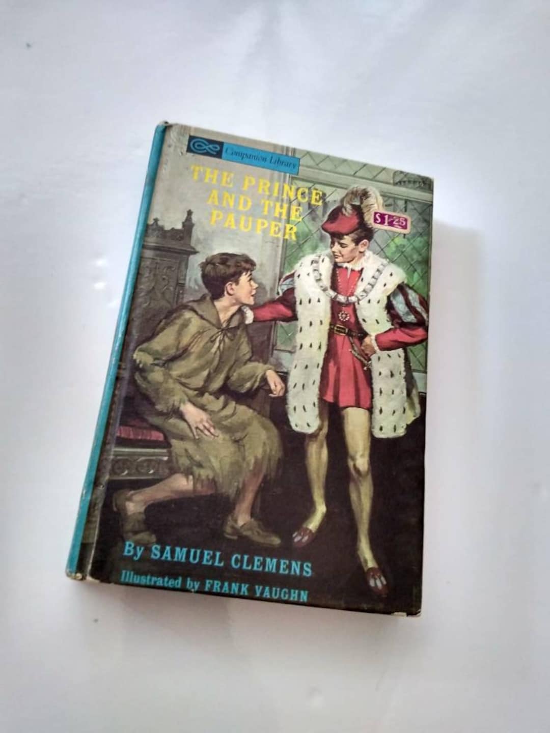 The Prince and the Pauper by Samuel Clemens Book Library Vintage ...