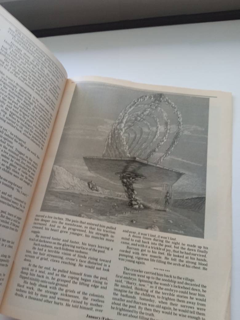 Aboriginal Science Fiction Magazine January February 1988 - Etsy