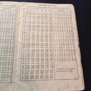The Cambridge Four-figure Mathematical Tables Student Book Library ...