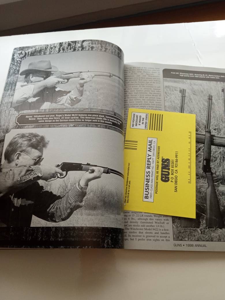 1999 Annual Guns Magazines Book Library Archery Vintage Antique Manual ...