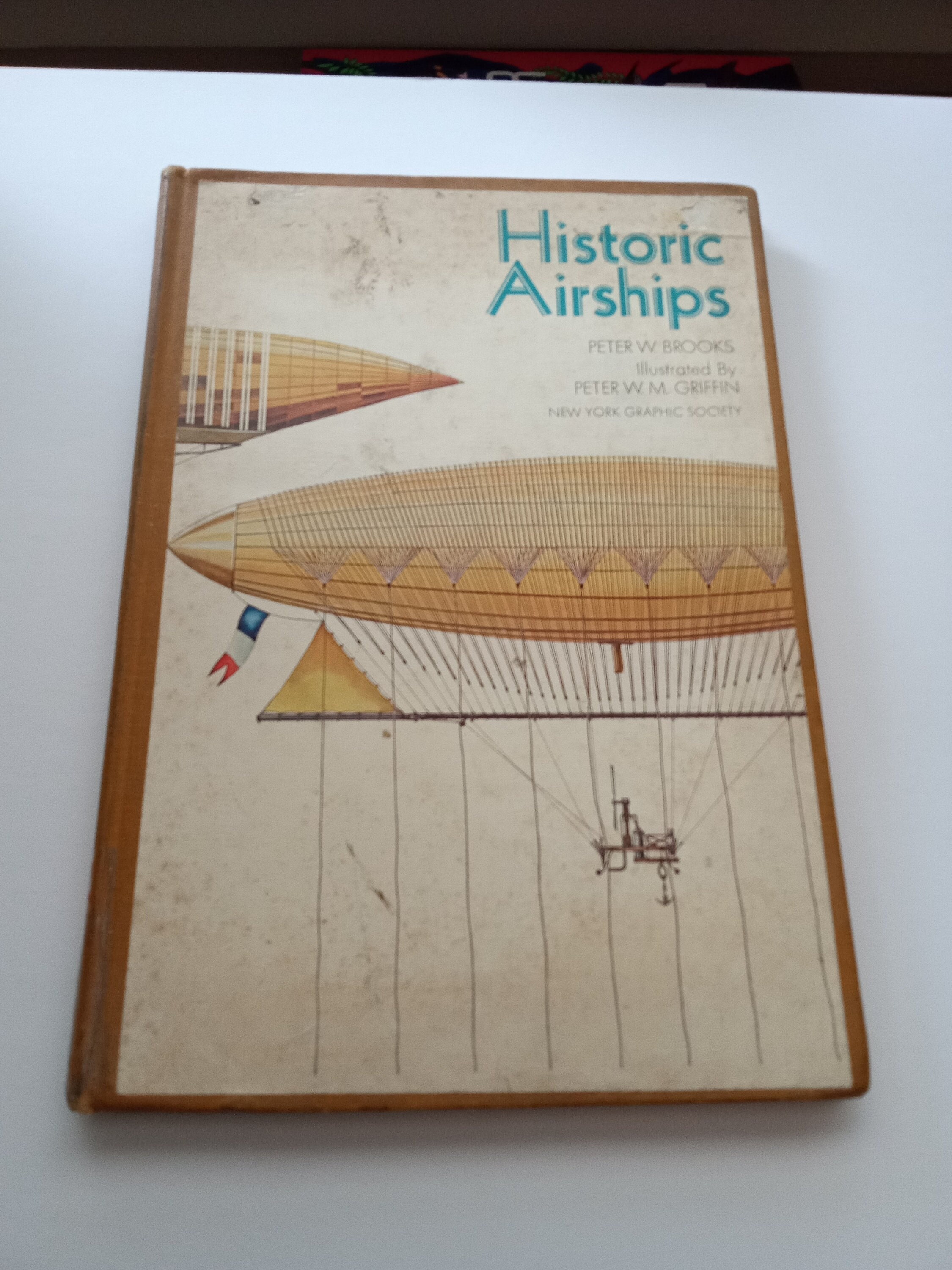 Historic Airships by Peter Brooks Guide Reference Book Tiny Library ...