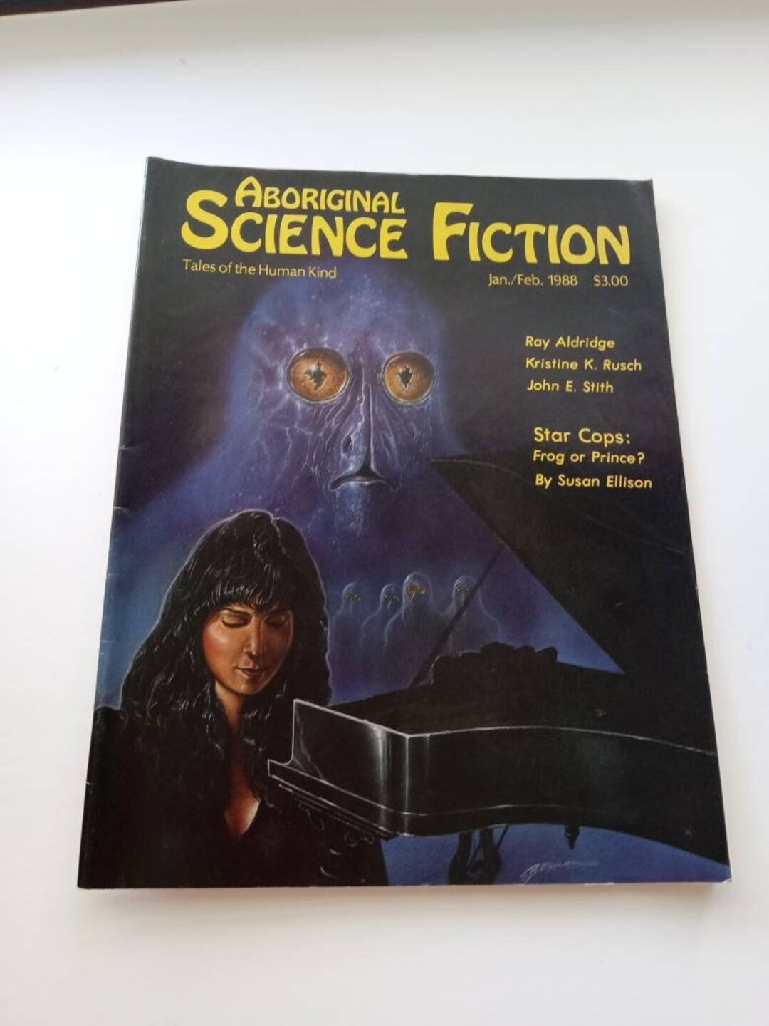 Aboriginal Science Fiction Magazine January February 1988 Fantasy Pulp ...